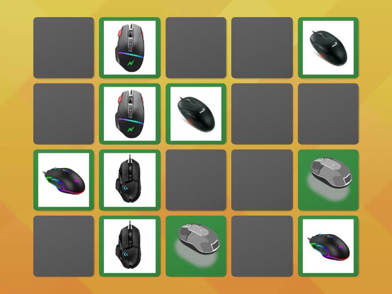 Mouse - Matching pairs