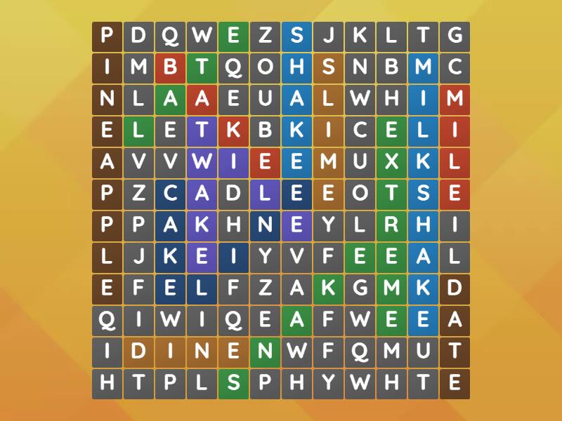 Magic e - Wordsearch