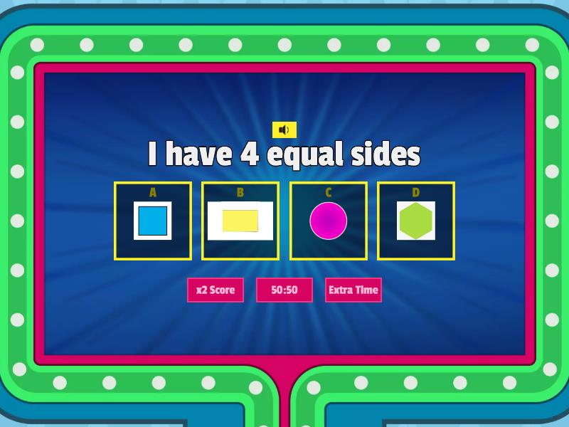2D Shape Riddles - Kuis gameshow