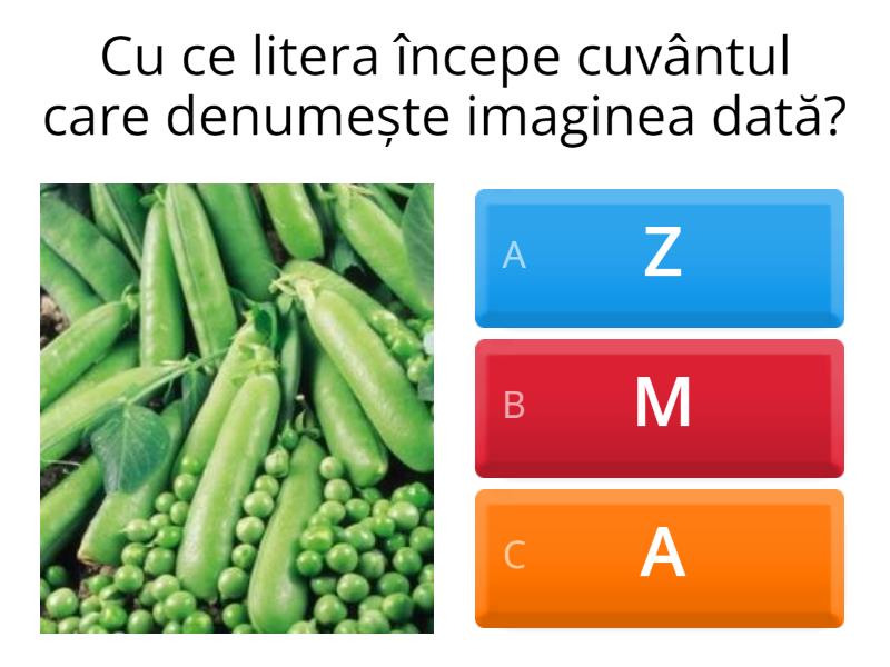 SUNETUL SI LITERA M - Quiz
