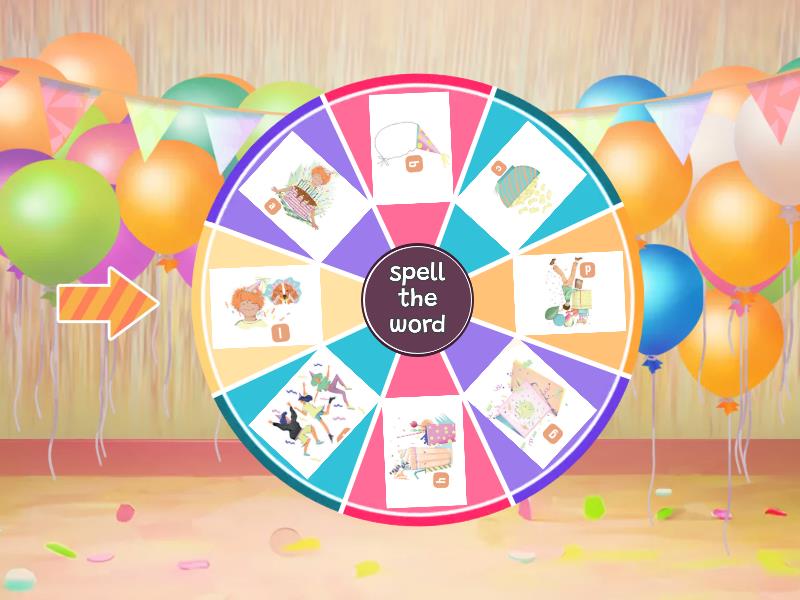 Step 10. L16. Warm-up - Spin the wheel