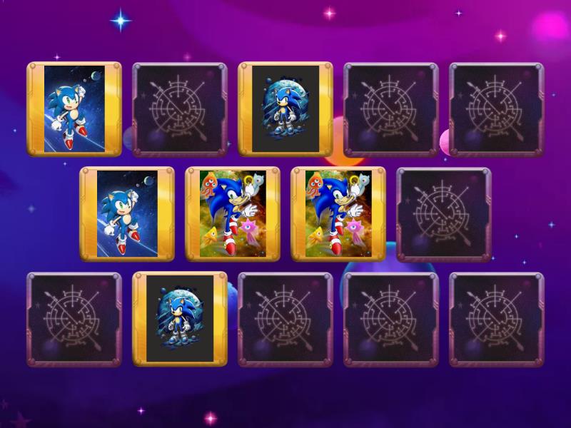 Sonic in Space - Matching pairs