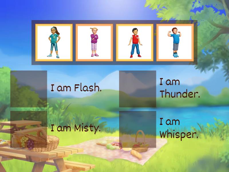 SM 1 Unit Friends - Match up