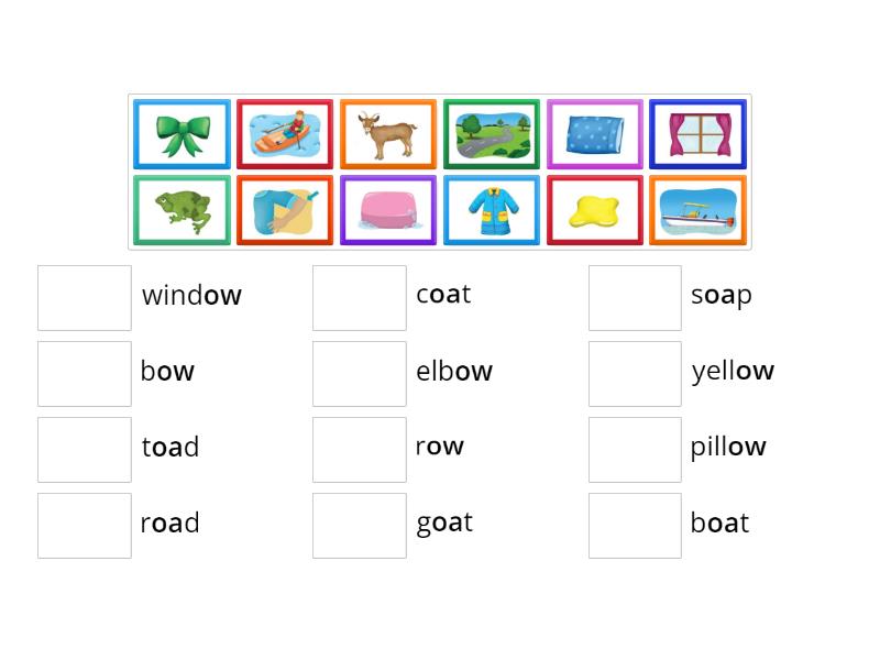 Oxford Phonics 3 Unit 7 - Match up
