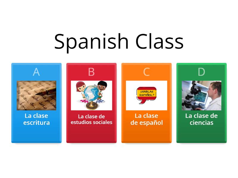 Las clases de mi escuela segundo grado - Quiz