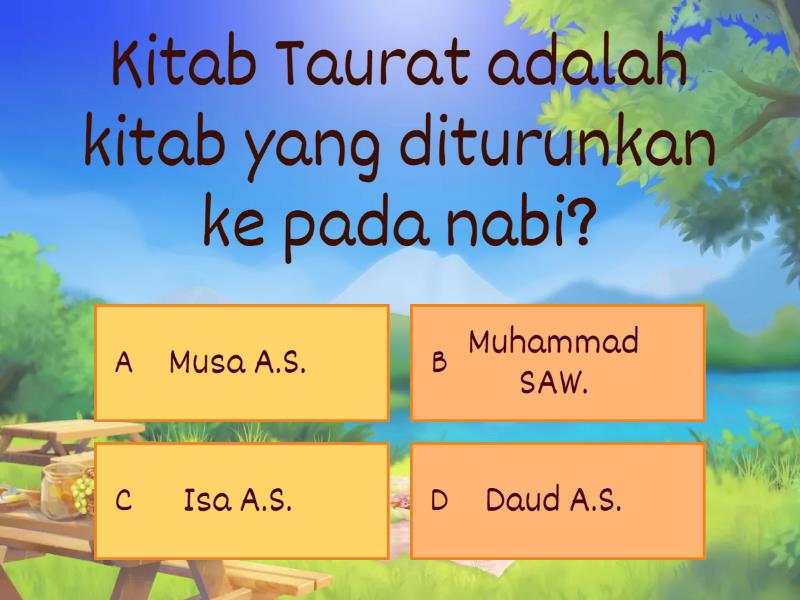 Kuis Kitab Taurat - Quiz