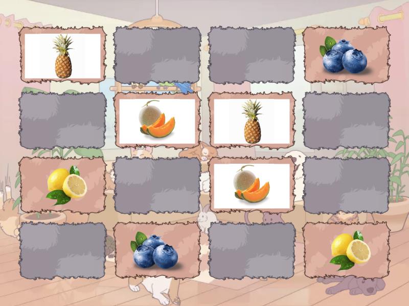 CP fruit veg - Matching pairs