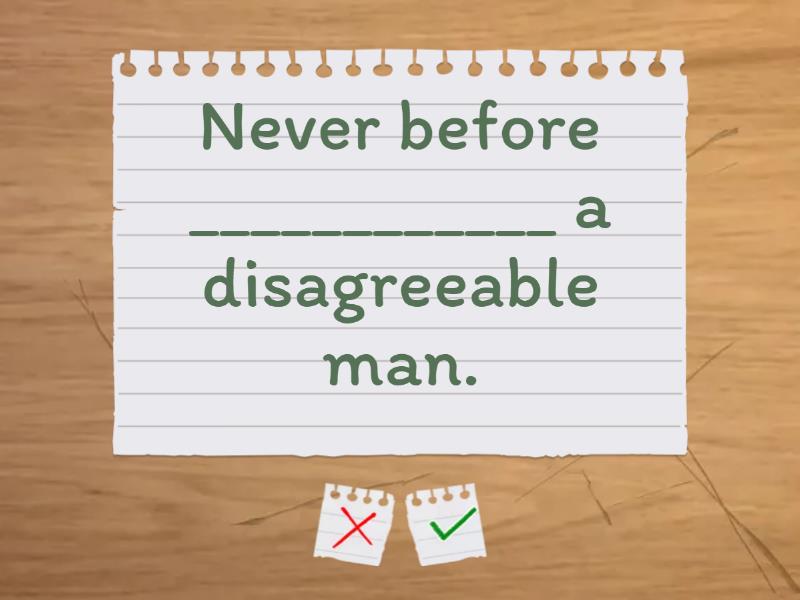 Unit 2. B. Negative Structures. Complete the gap and check your answer ...