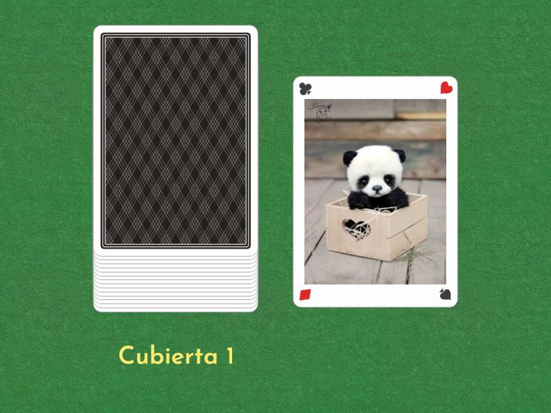 CARTAS DE PANDAS - Speaking cards