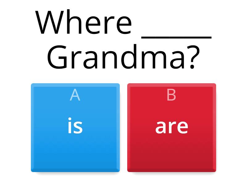 Family and friends 1 Unit 8 Grammar 2 - Quiz