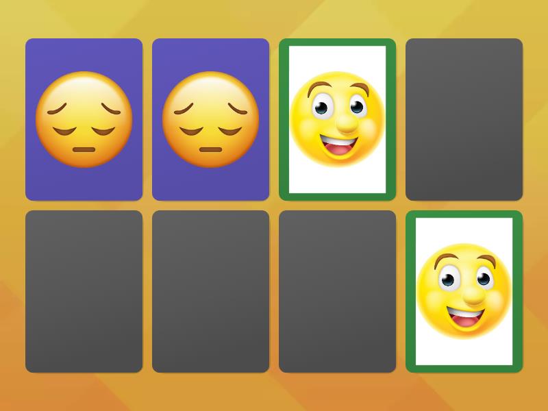 Emotions - Matching pairs
