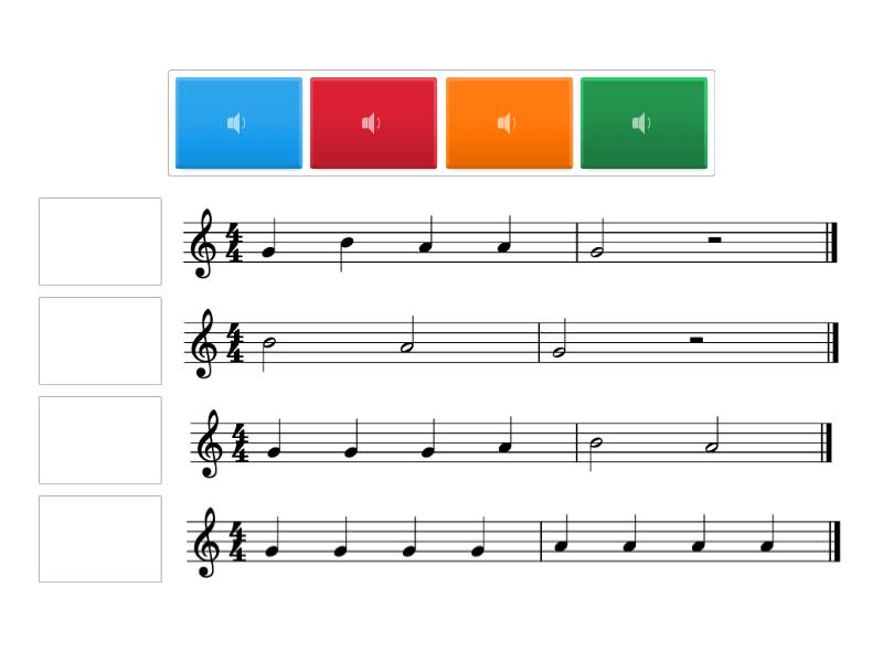 Other Pitch Patterns - Match up