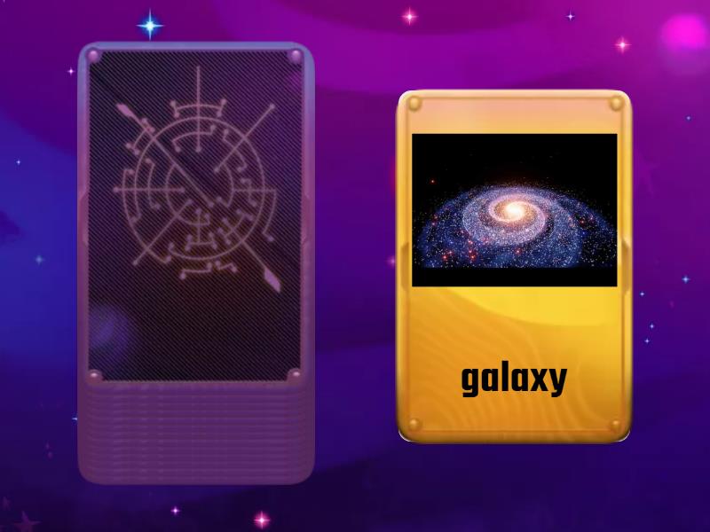 Space - Speaking cards