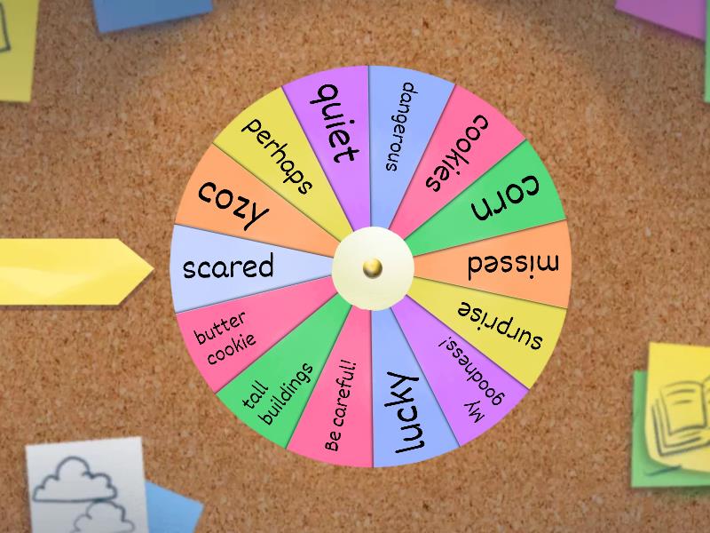 Make it a sentence - Random wheel