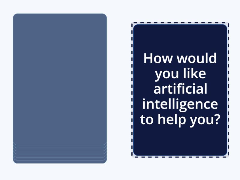 Artificial Intelligence - Speaking cards