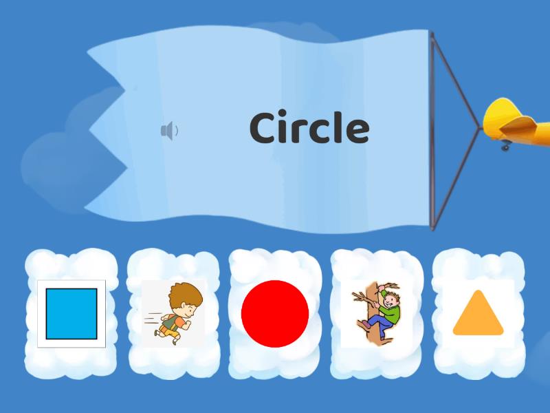 Shapes and verbs - Find the match