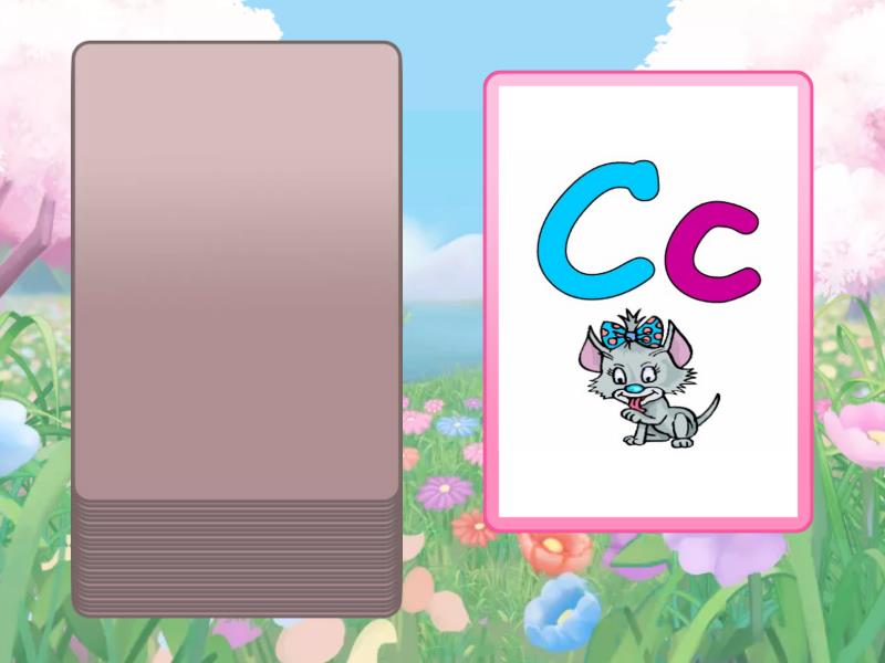 Alphabet - Speaking cards