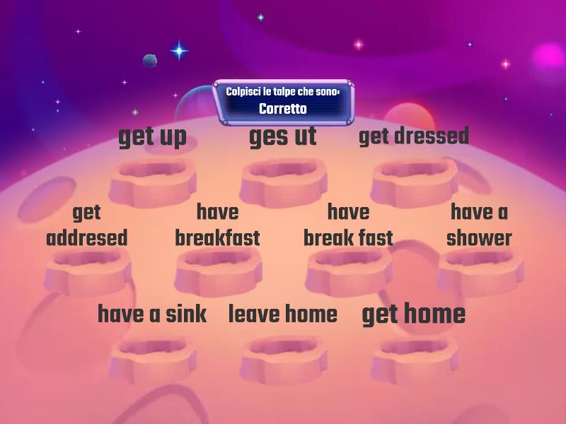 DAILY ROUTINES - Whack-a-mole