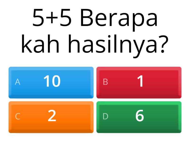Pembalajaran paud - Quiz