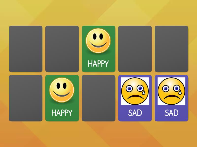 Emotions - Matching pairs