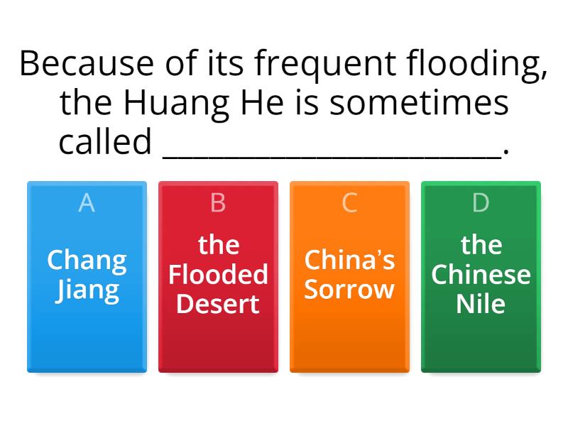 Ancient China Test - Quiz