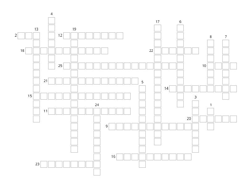 SalesForce Terminology Puzzle - Crossword