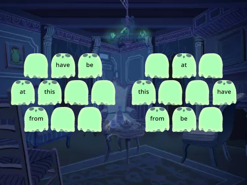 MEMORY GAME: FRY SIGHT WORDS 21-30 - Matching pairs