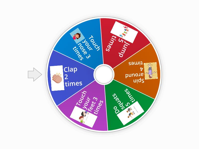 Number 5 - Spin the wheel