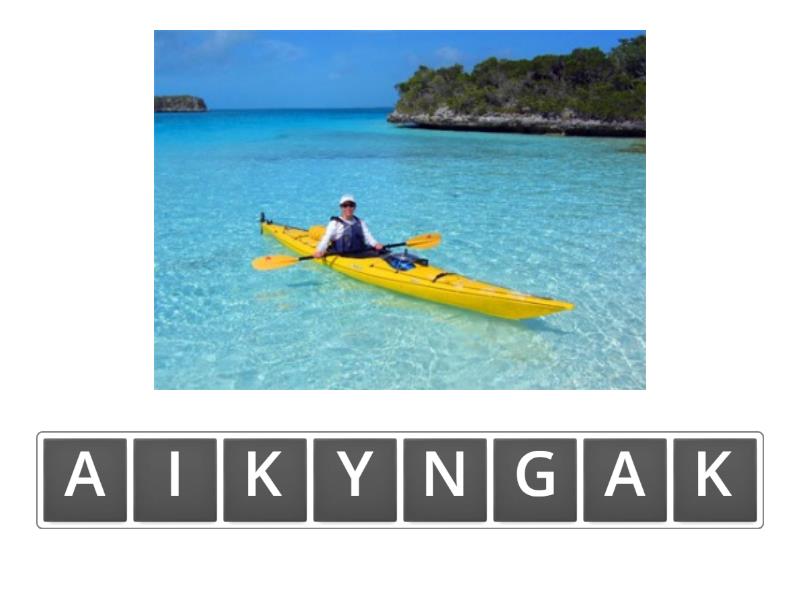 Unit 1 Hobbies - Anagram