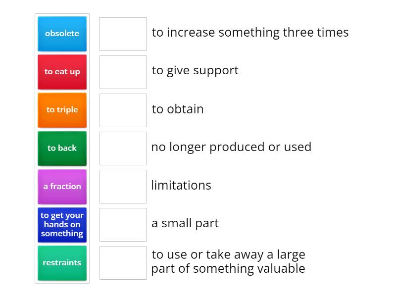 Match with synonyms - Match up