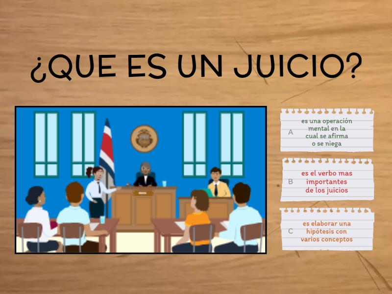 juicio - Quiz