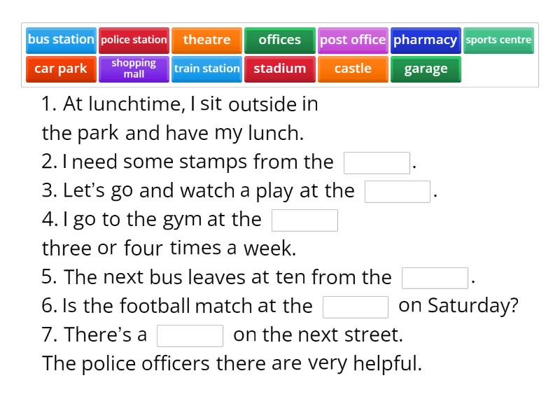 RM A2 Revision 1 - Complete the sentence