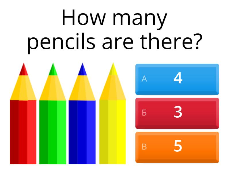 Kid's box Starter How many? - Quiz