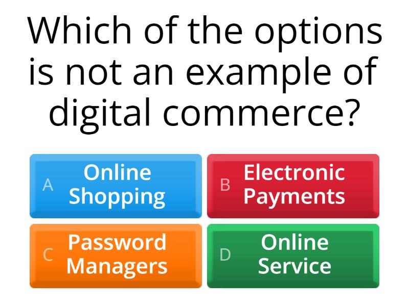 Digital Commerce - Quiz