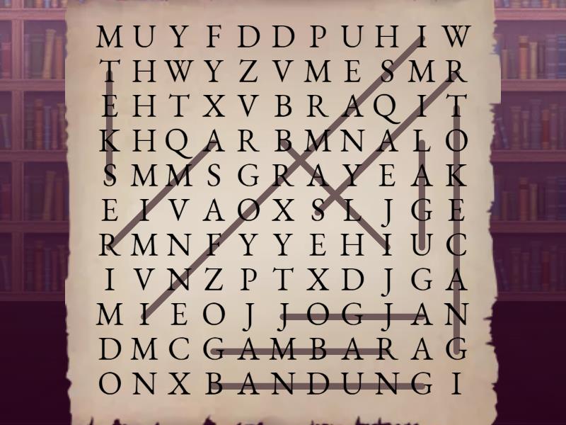 KUIZ BAHASA INDONESIA - Wordsearch