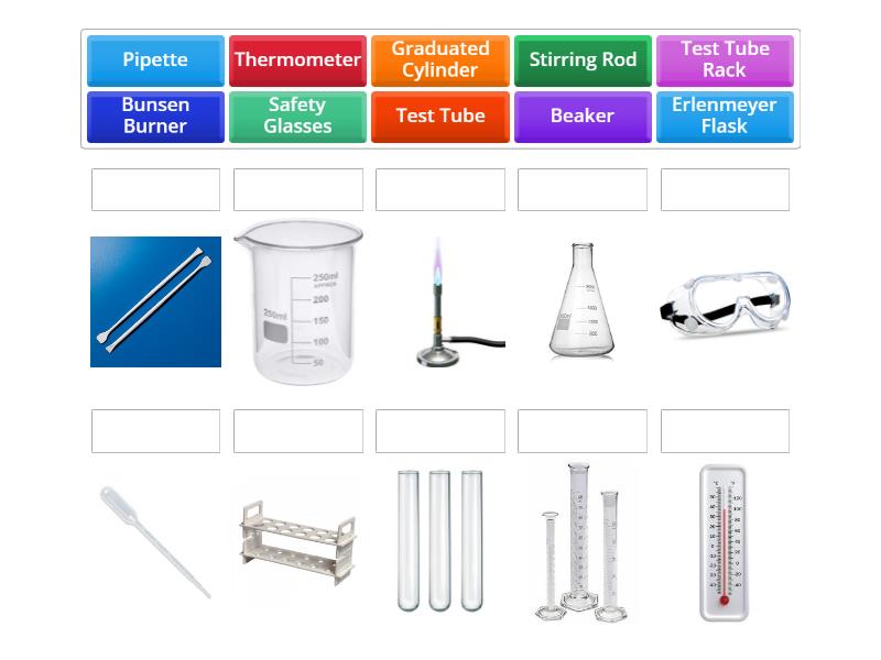 Year 5 Lab Equipment - Match up