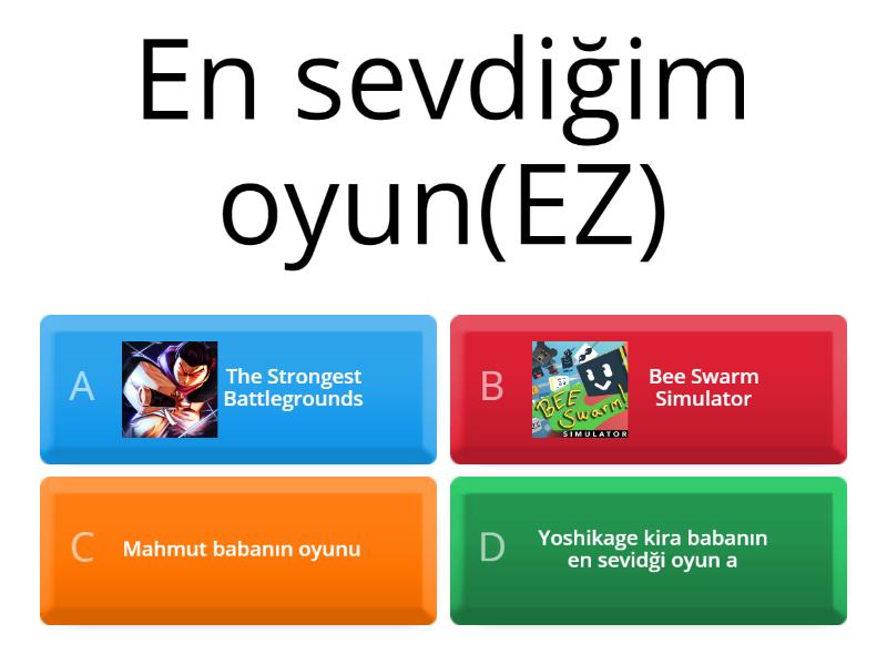 mahmut un sorusu - Quiz