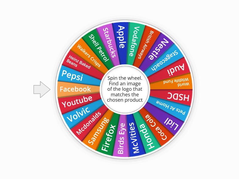 Logo Hunt - Spin the wheel