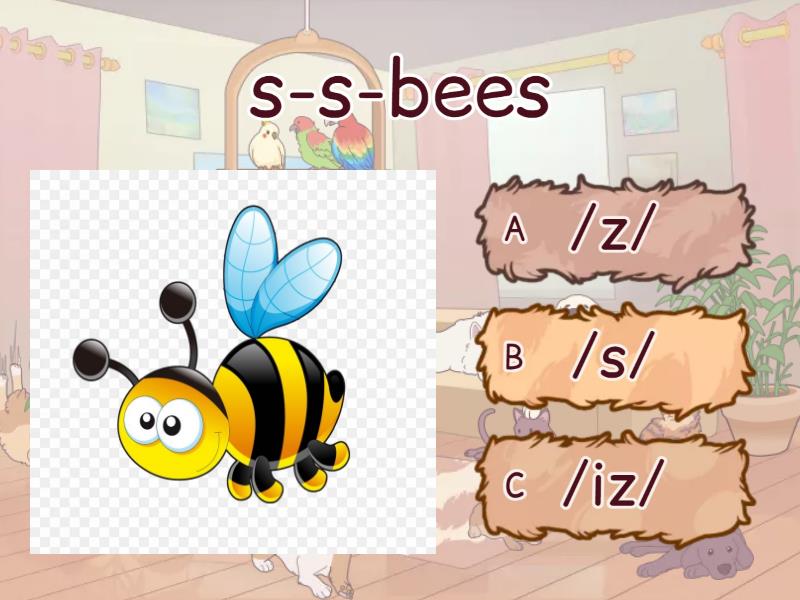 phonics sound of s - Quiz