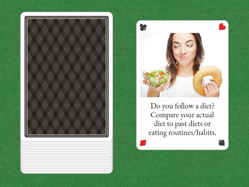 Diets - Speaking cards
