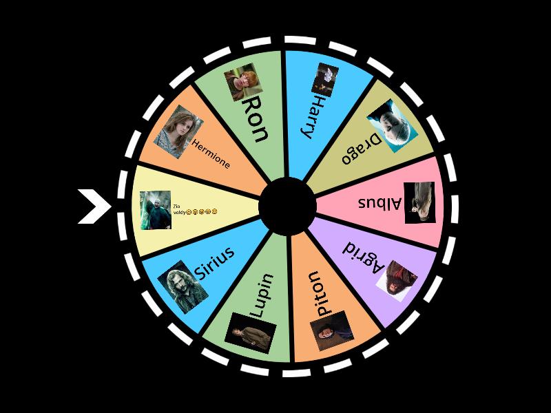 harry potter - Spin the wheel