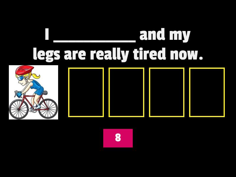 Present Perfect Simple and Present Perfect Continuous - Win or lose quiz