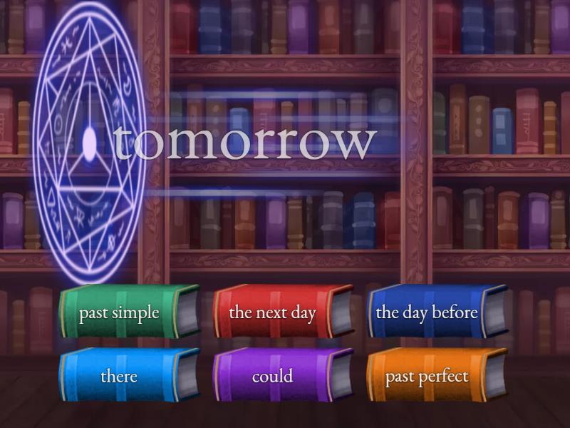 MG1.3 - U12 - Grammar - Match the direct and indirect ( reported ...