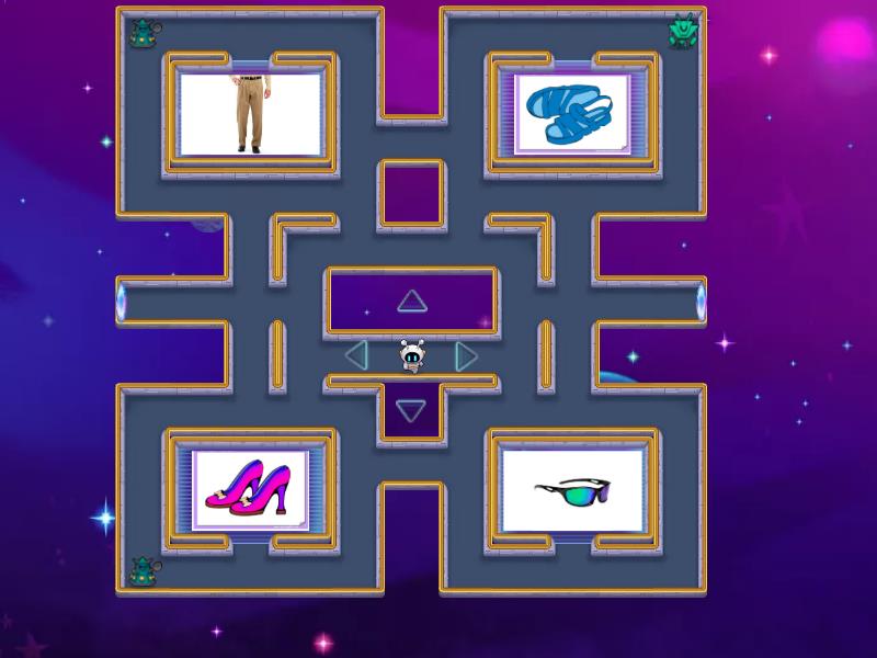 Clothes - Maze chase