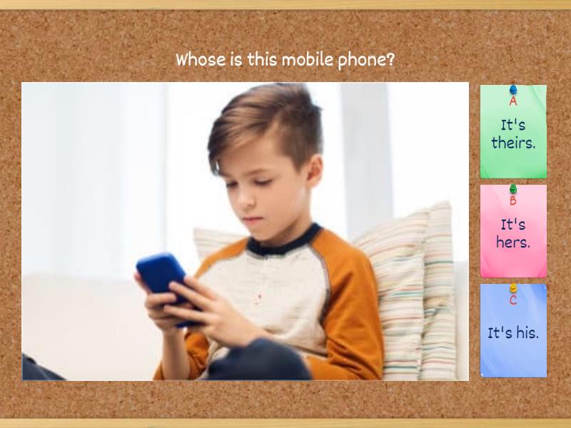 Possessive Pronouns / Whose...? - Cuestionario