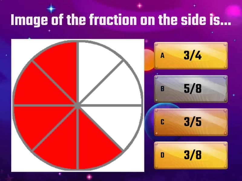 FRACTION GRADE 6 - Quiz