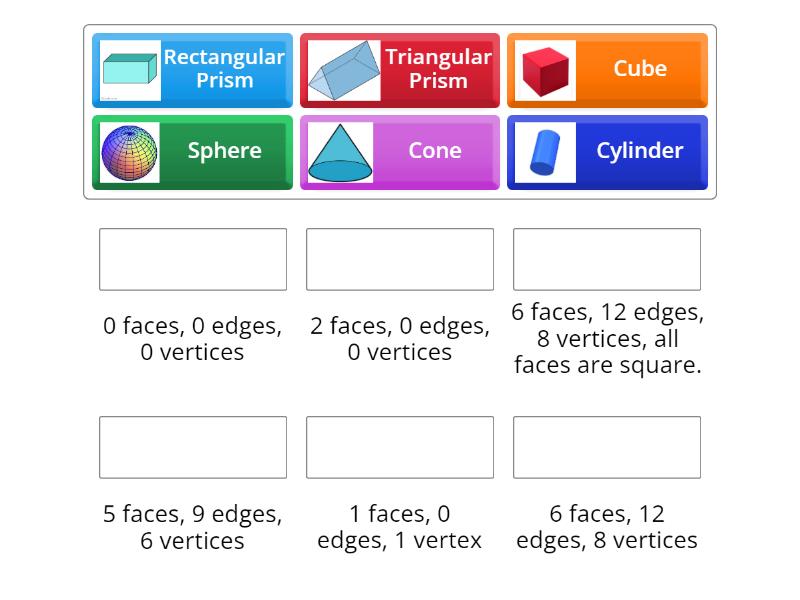 3D Shapes Attributes - Match up