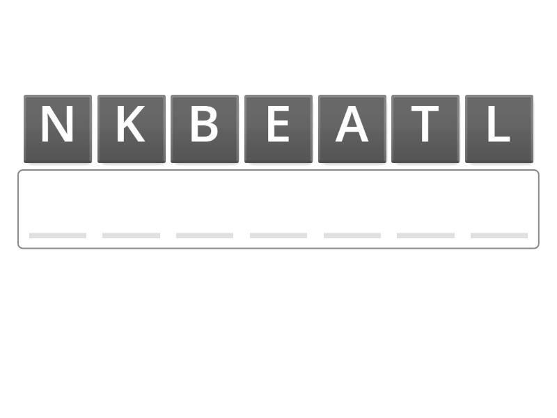 WORD SCRAMBLE - SLEEP VOCABULARY REVISION - Anagram