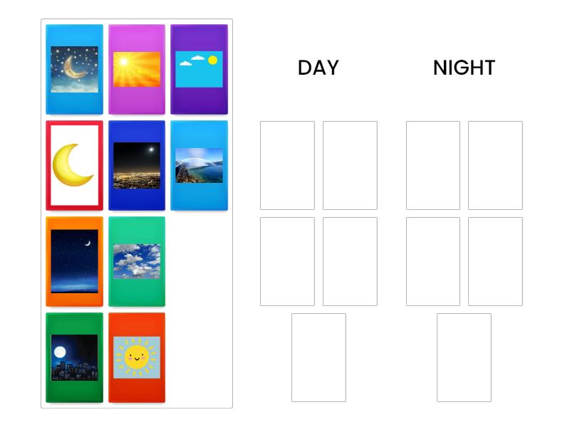 Day/Night Sort - Group sort