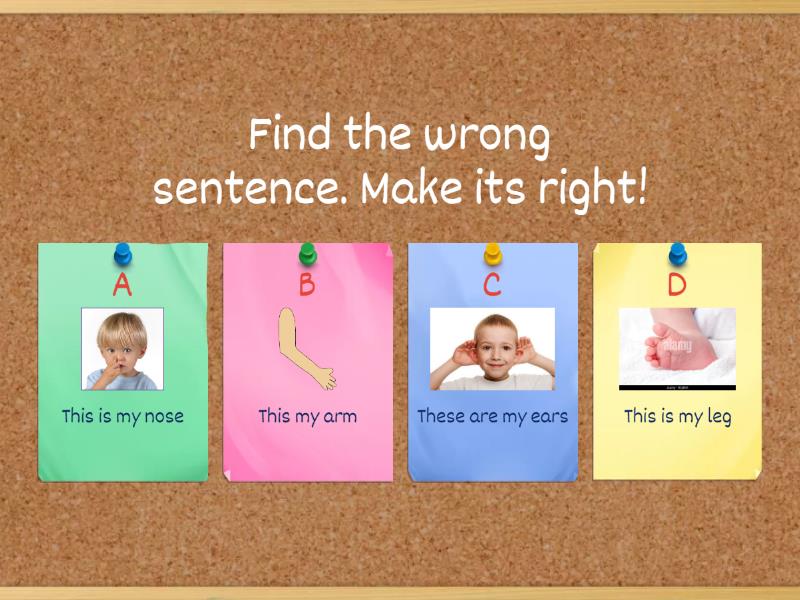 Find the wrong sentence. - Quiz